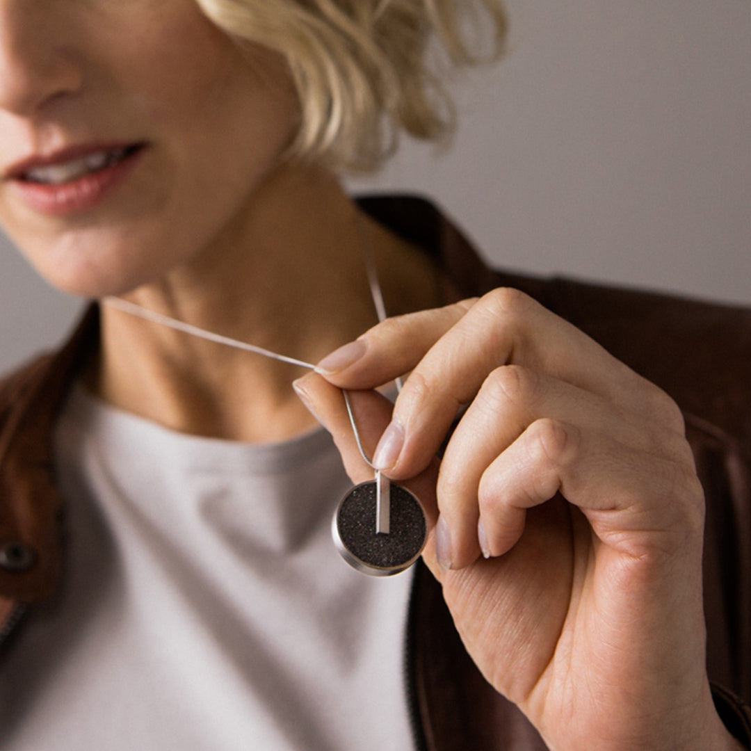 Memento Minimalist Pendants | Konzuk Concrete Jewelry – KONZUK