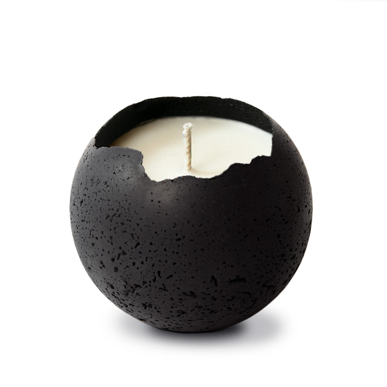 M Black Orbis Concrete Candles | Konzuk Concrete Creations – KONZUK